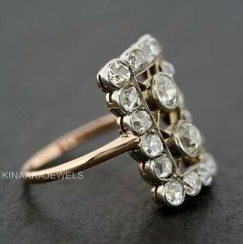 Openwork Filigree Ring Edwardian Ring Victorian Ring Antique Diamond ...