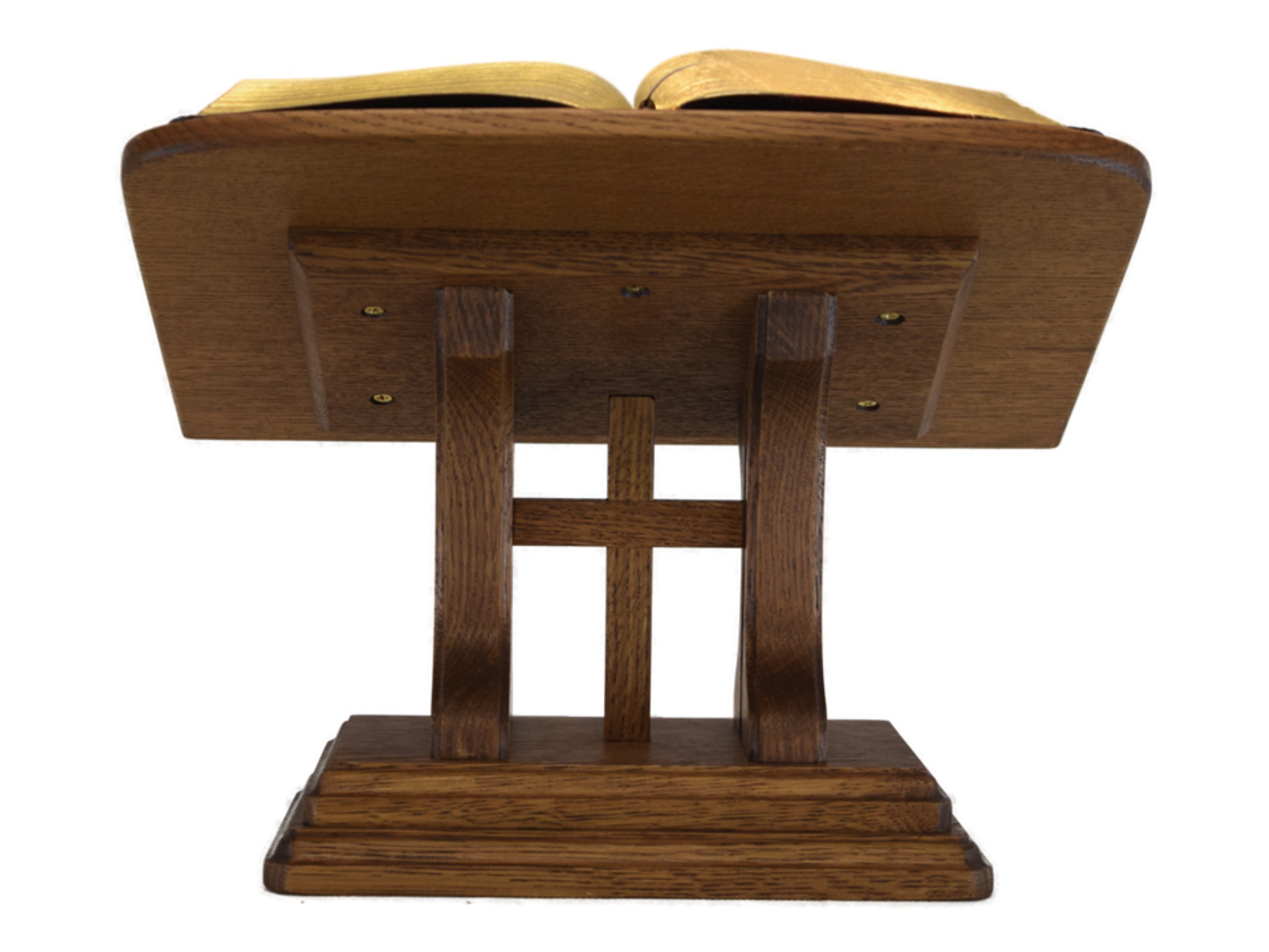 Quartersawn Oak Bible Stand - Medium Early American Finish - Etsy