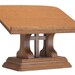 Quarter Sawn Oak Bible Stand - Medium Fruitwood Finish - Etsy