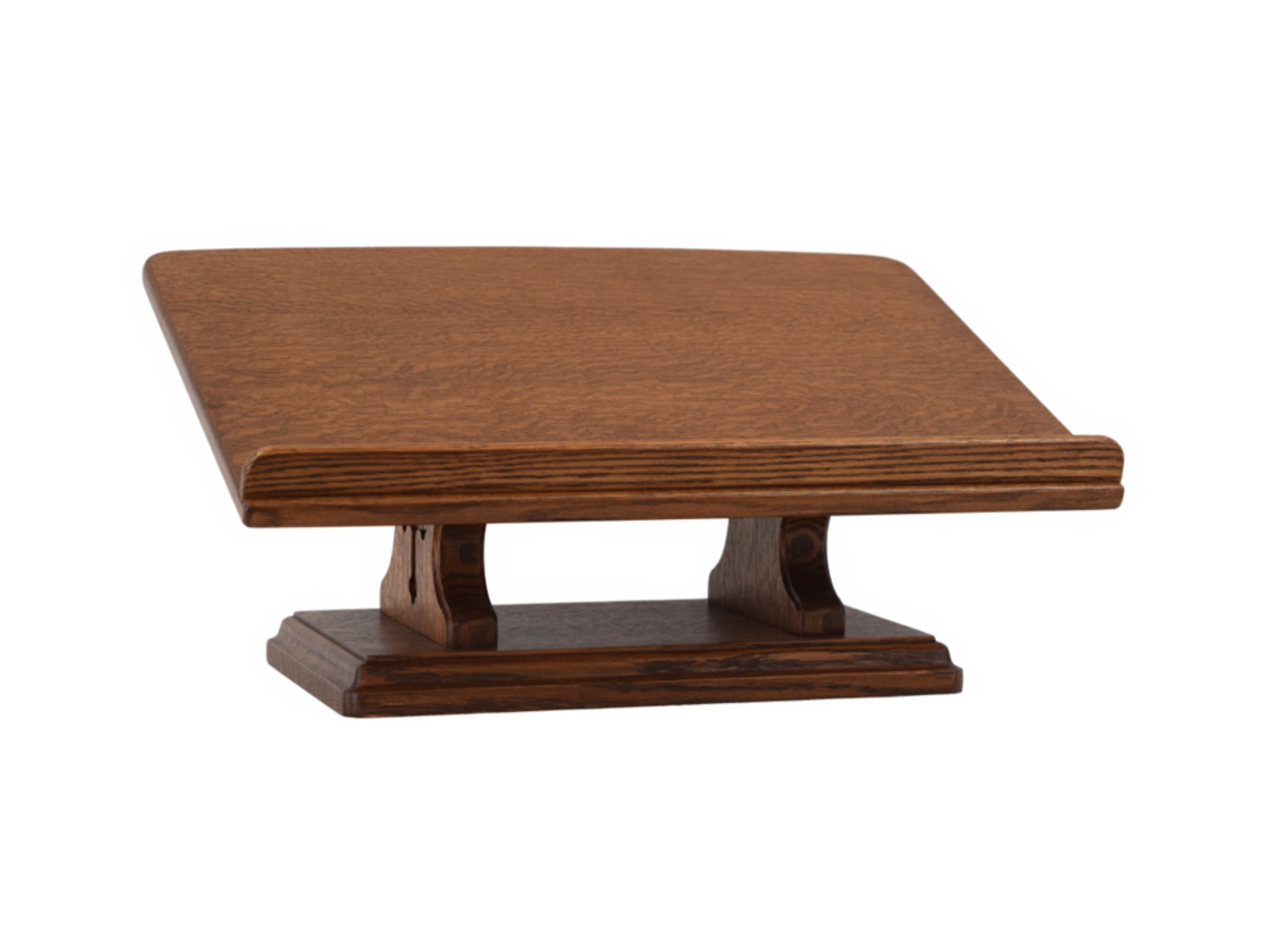 Large Quartersawn Red Oak Bible Stand - Medium Early American Finish - Etsy