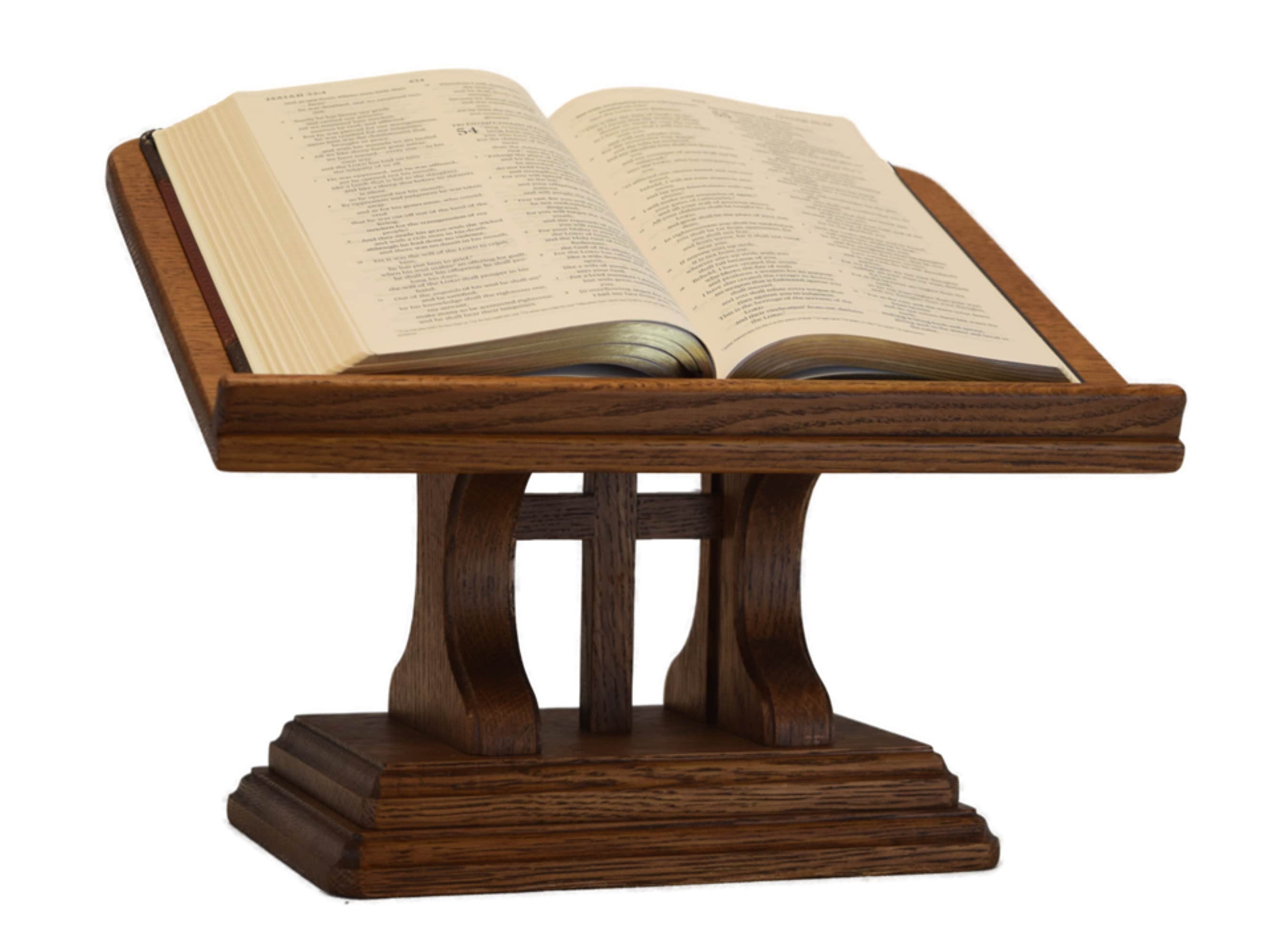 Quartersawn White Oak Bible Stand Medium Early American Finish - Etsy