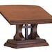 Quartersawn Oak Bible Stand - Dark Hickory Finish - Etsy