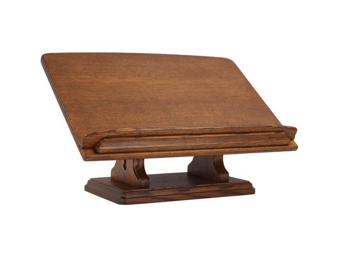 Large Bible Stand With Higher Viewing Angle - Medium Early American ...