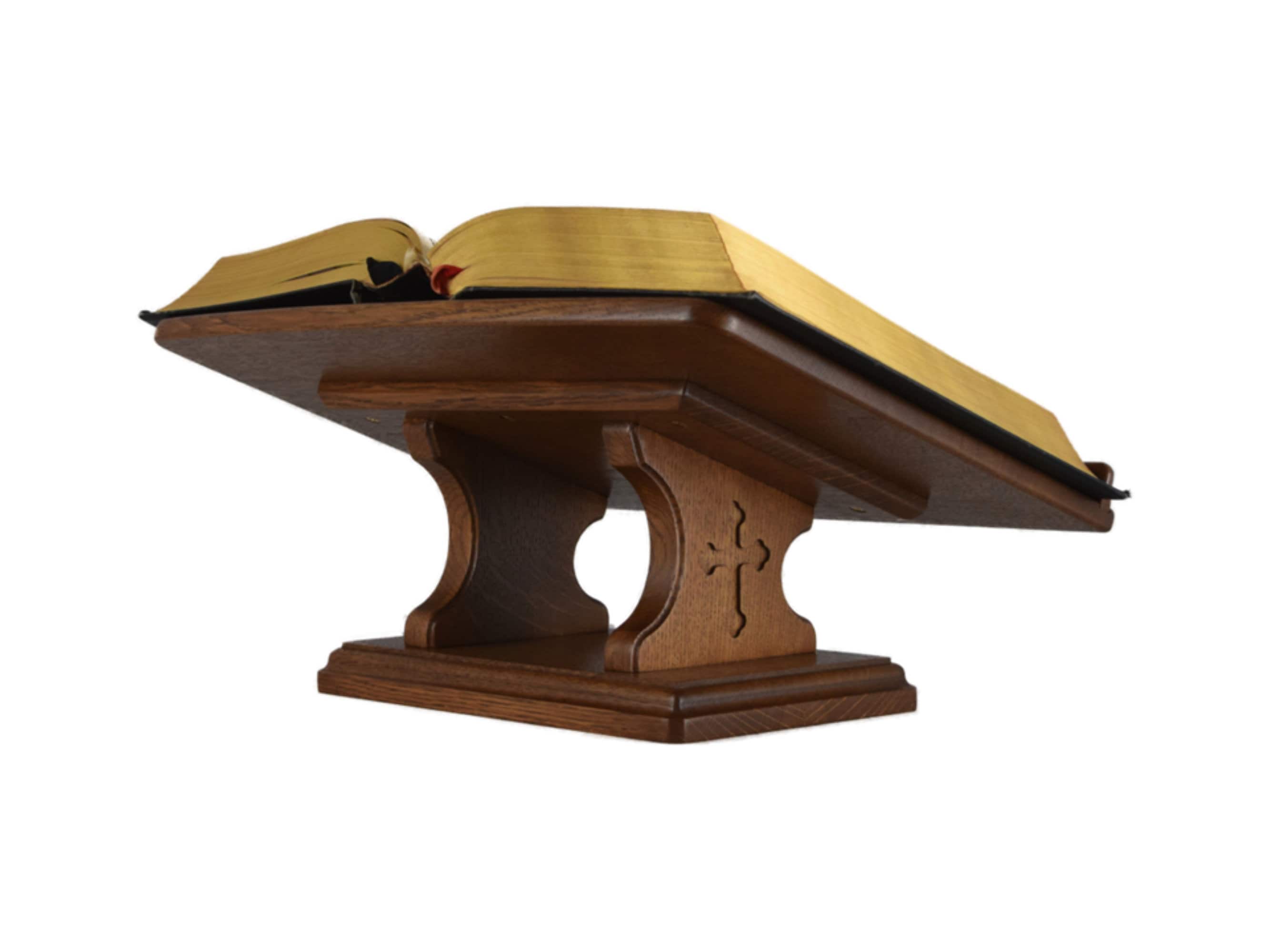 Large Quartersawn Red Oak Bible Stand - Medium Early American Finish - Etsy