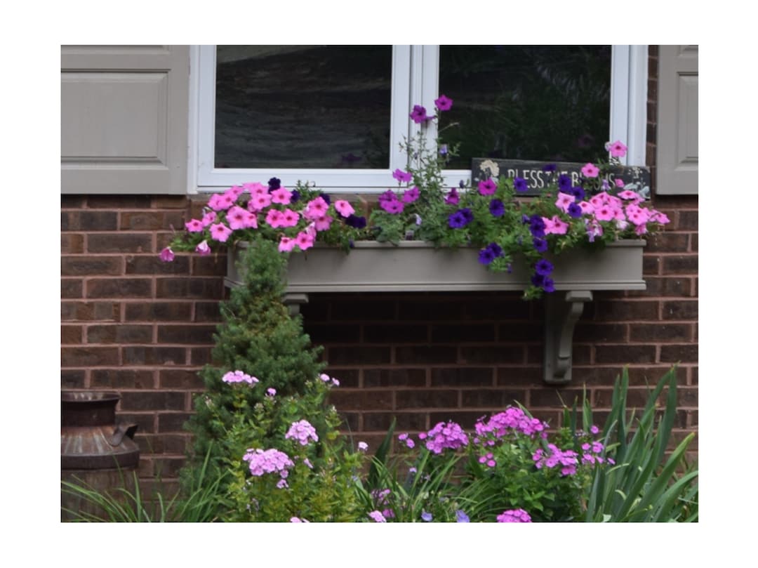 Cedar Window Box Planter With Liner - Etsy