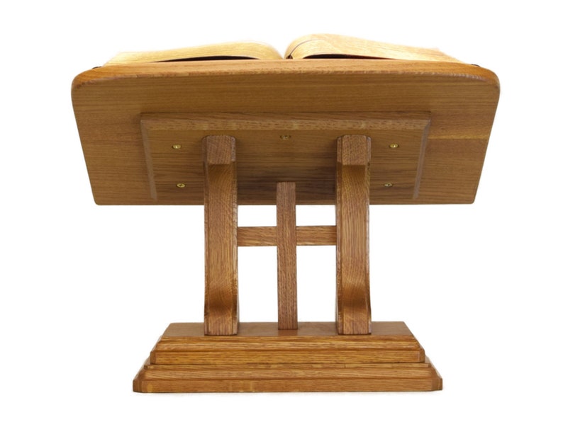 Quartersawn Oak Bible Stand - Light Golden Oak Finish - Etsy