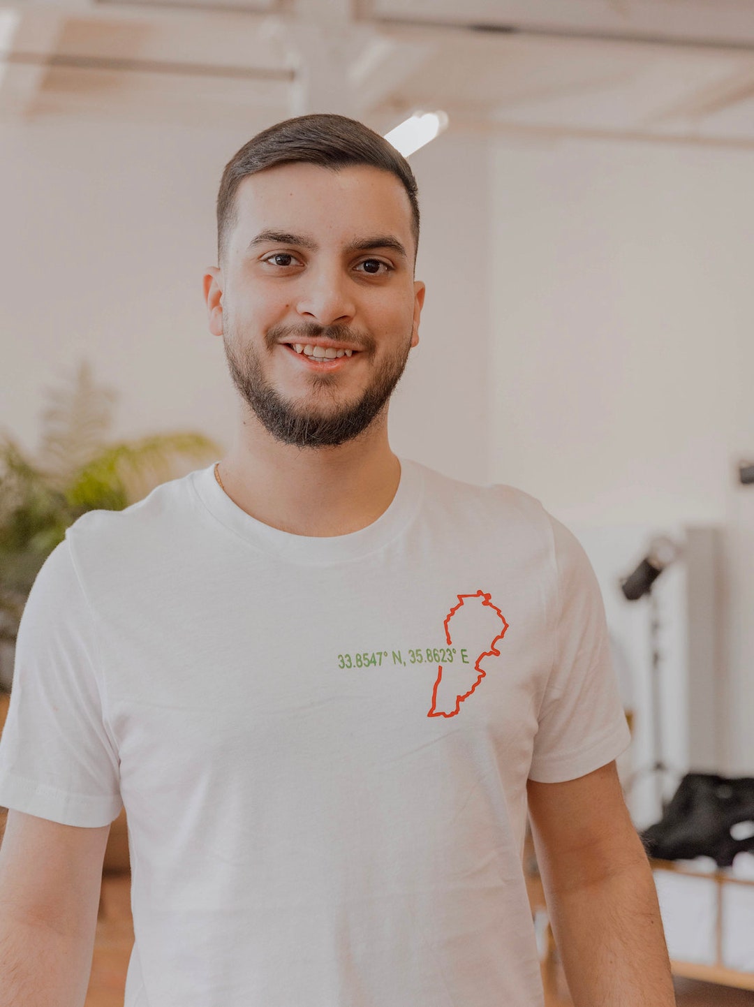 Lebanon Shirt, Coordinates, Cedar Tree, Lebanese T-shirt, Lebanese ...