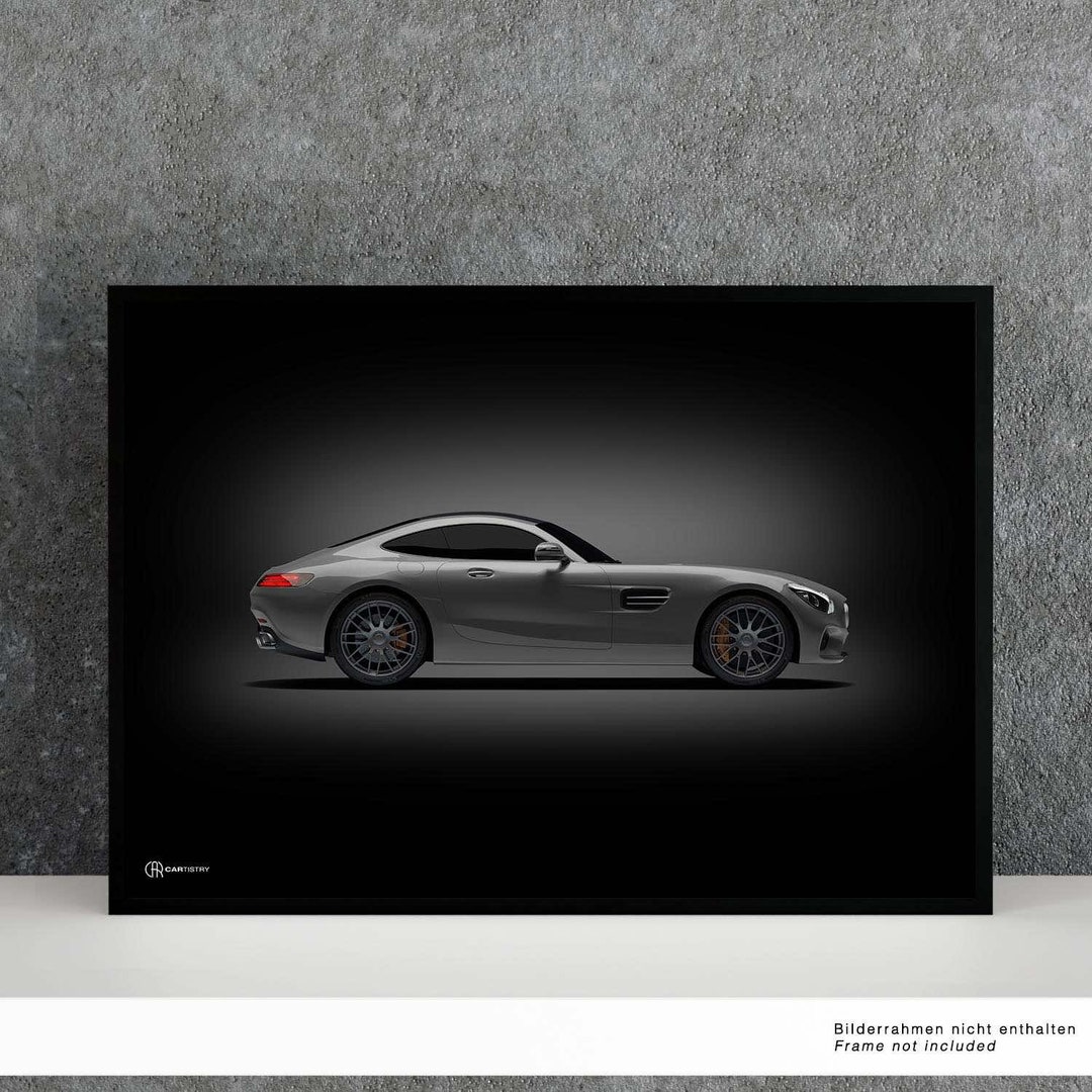 AMG GT Poster Sportwagen Poster AMG Poster Auto Poster - Etsy.de