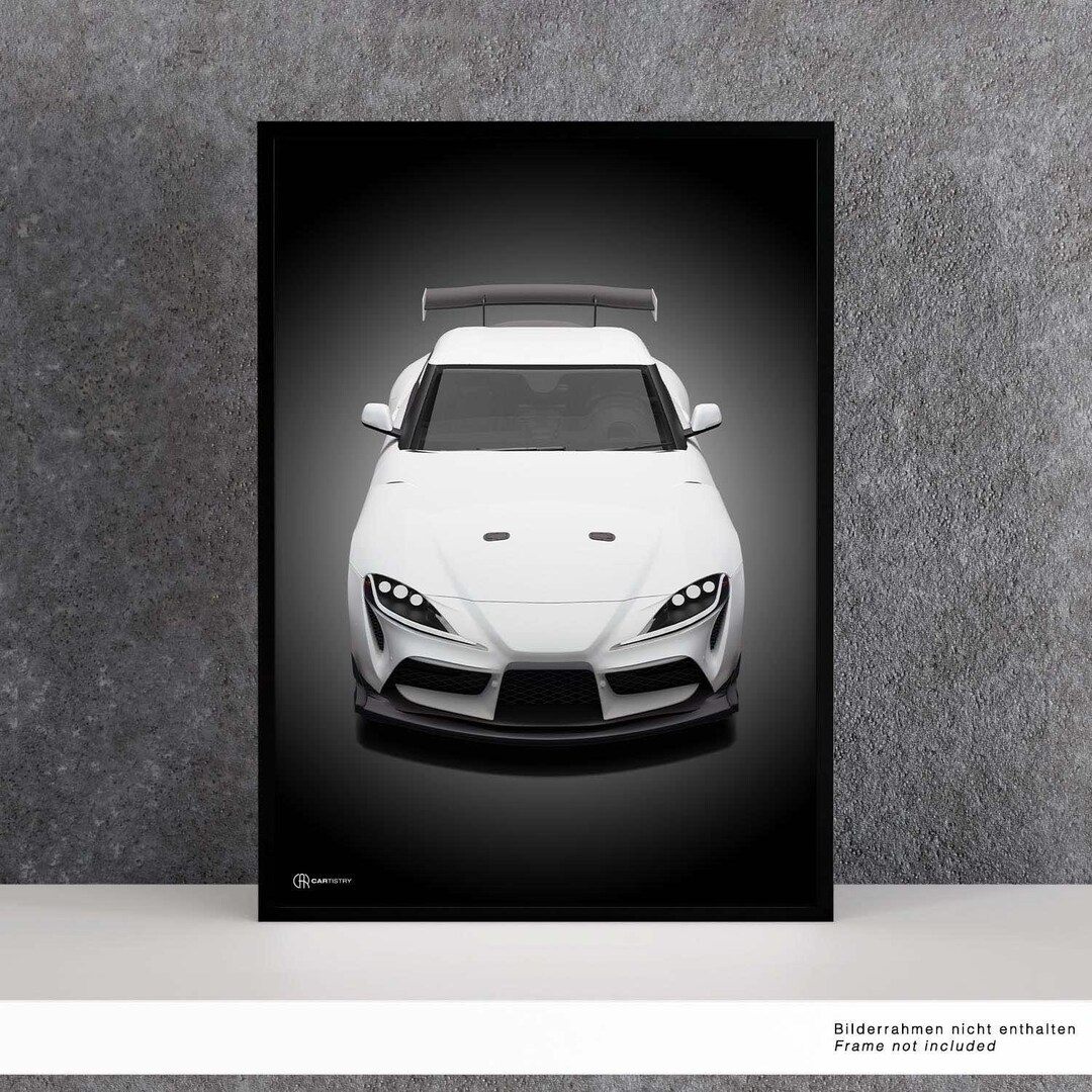 Supra MK5 Poster JDM Poster Sportwagen Poster Auto Poster Geschenk Mann ...