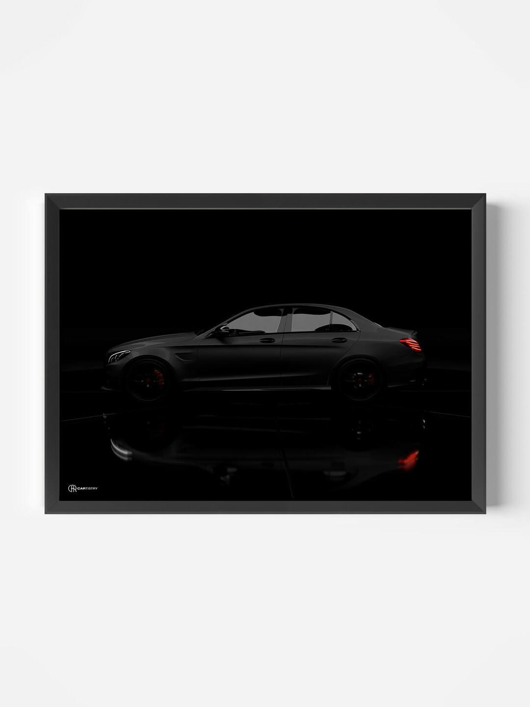 Car Poster C63 AMG Side View - CARTISTRY® - Etsy