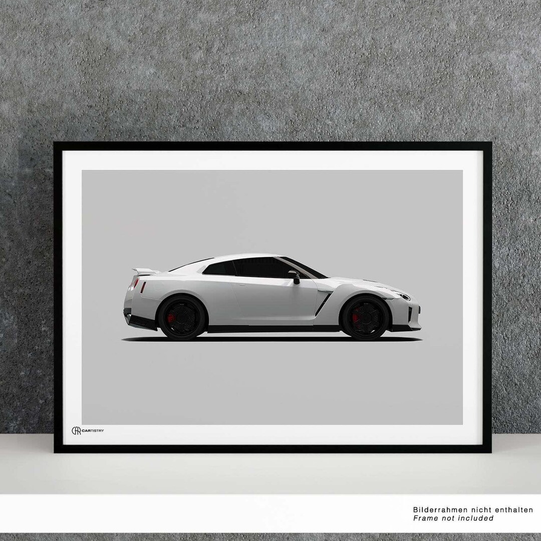 GTR R35 Skyline Poster JDM Poster Sports Car Poster Car - Etsy UK