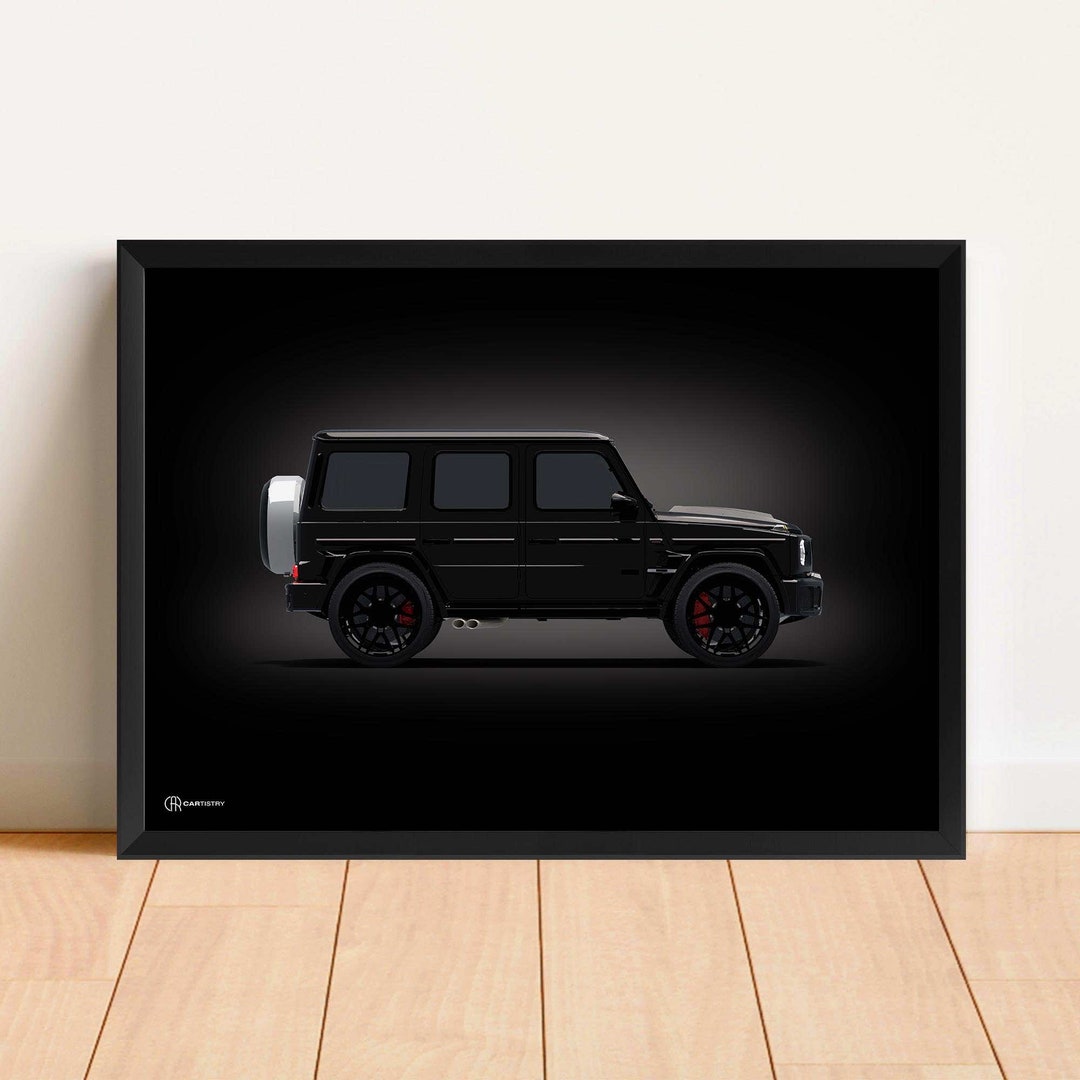 G63 AMG Poster Side Dark G Class Poster AMG Posters Car - Etsy