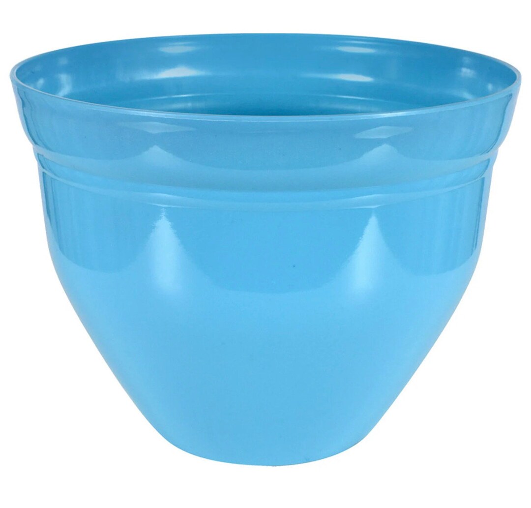 Light Blue Planter Pots Indoor or Outdoor - Etsy