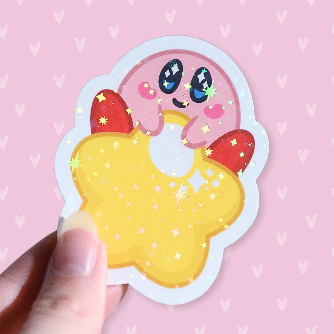 Kirby Holographic Sticker | Kirby and the Forgotten Land | Nintendo ...