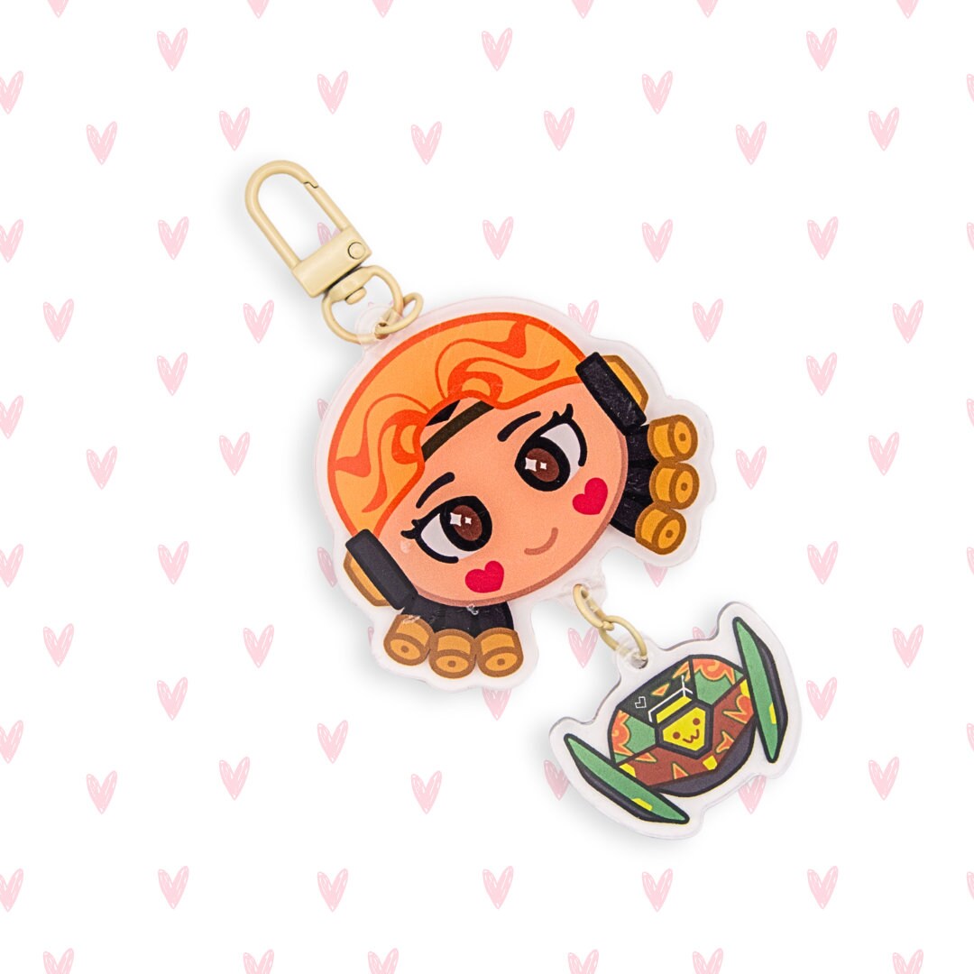 Raze Acrylic Keychain | Cute | Kawaii | Chibi | Gift | Valorant | Fan ...