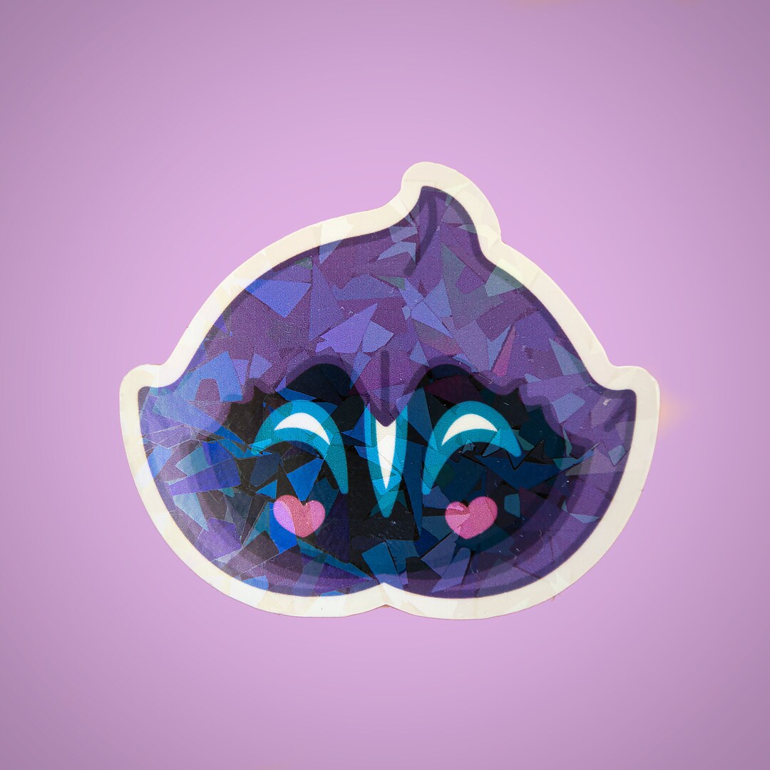Valorant Omen Holographic Sticker Cute Kawaii Chibi Gift Riot Games Fan ...