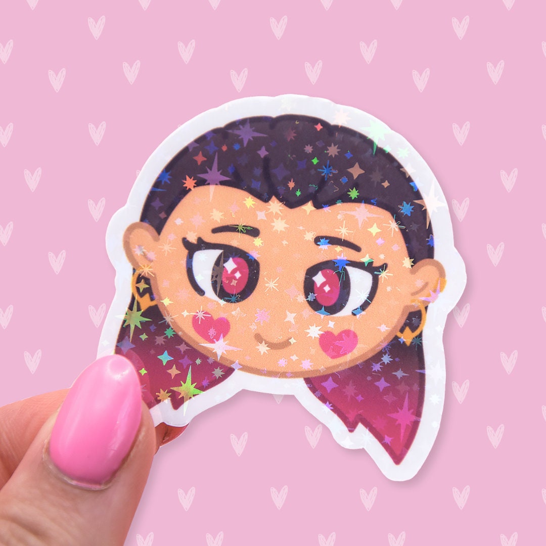 Reyna Holographic Sticker | Cute | Kawaii | Chibi | Gift | Valorant ...
