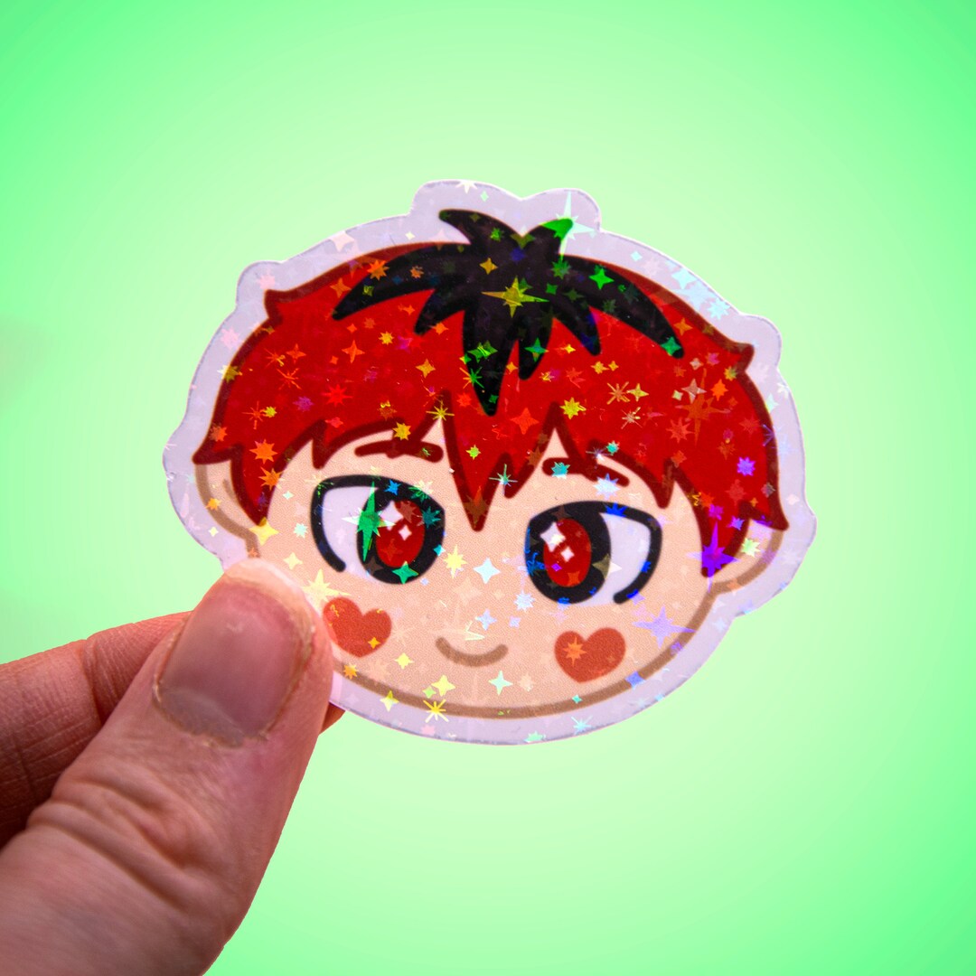 Stark Holographic Sticker Cute Kawaii Chibi Gift Anime Frieren Beyond ...