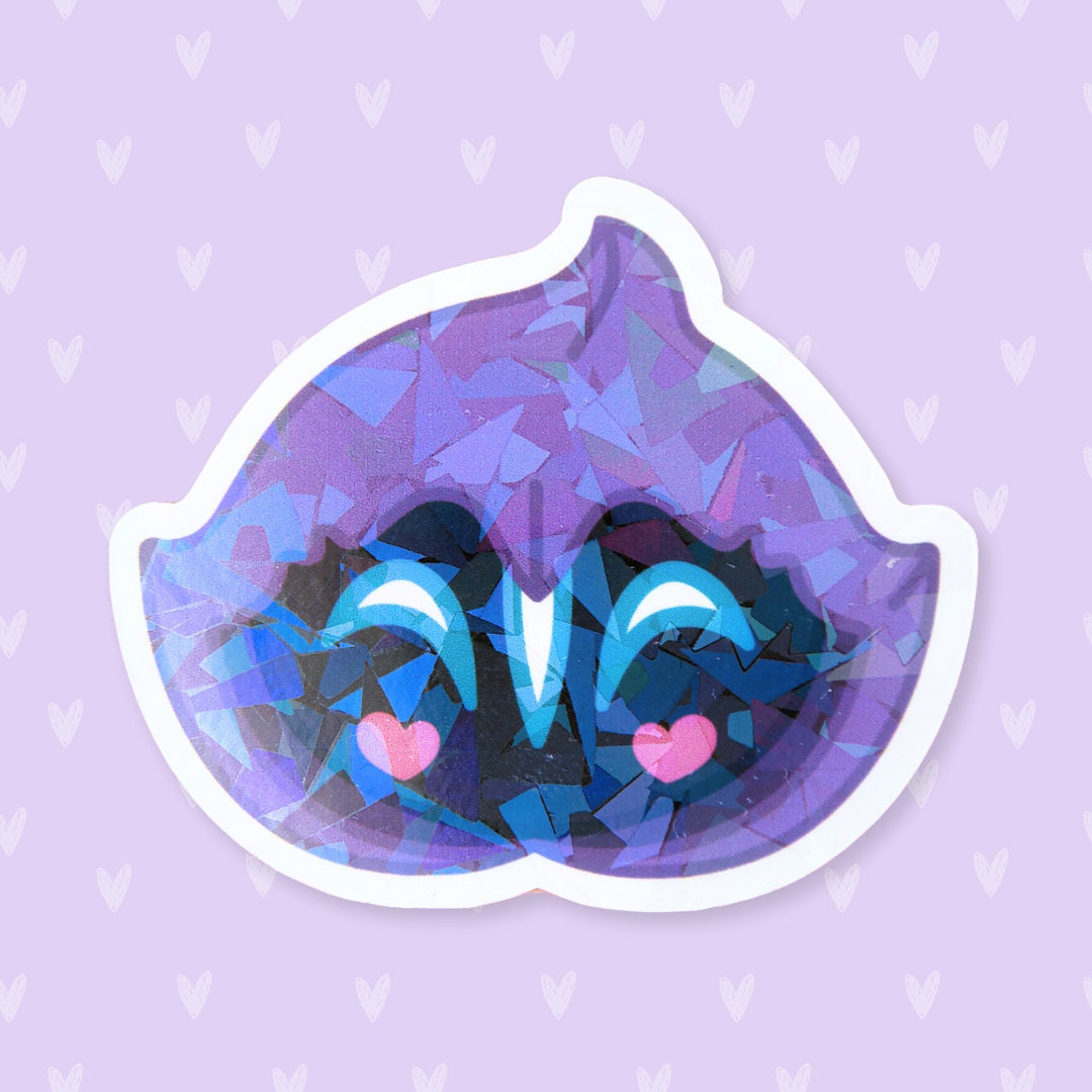 Omen Holographic Sticker | Cute | Kawaii | Chibi | Gift | Valorant ...