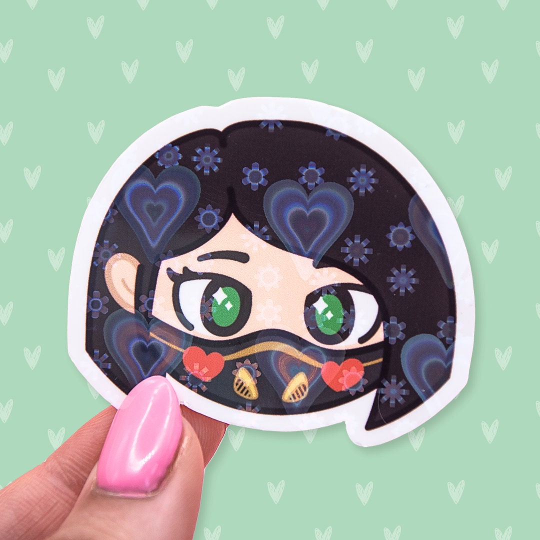 Viper Holographic Sticker | Cute | Kawaii | Chibi | Gift | Valorant ...
