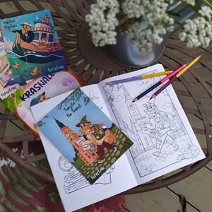 Wroclaw Dwarfs Coloring Book . Childrens Gift for Son, for Daughter ...