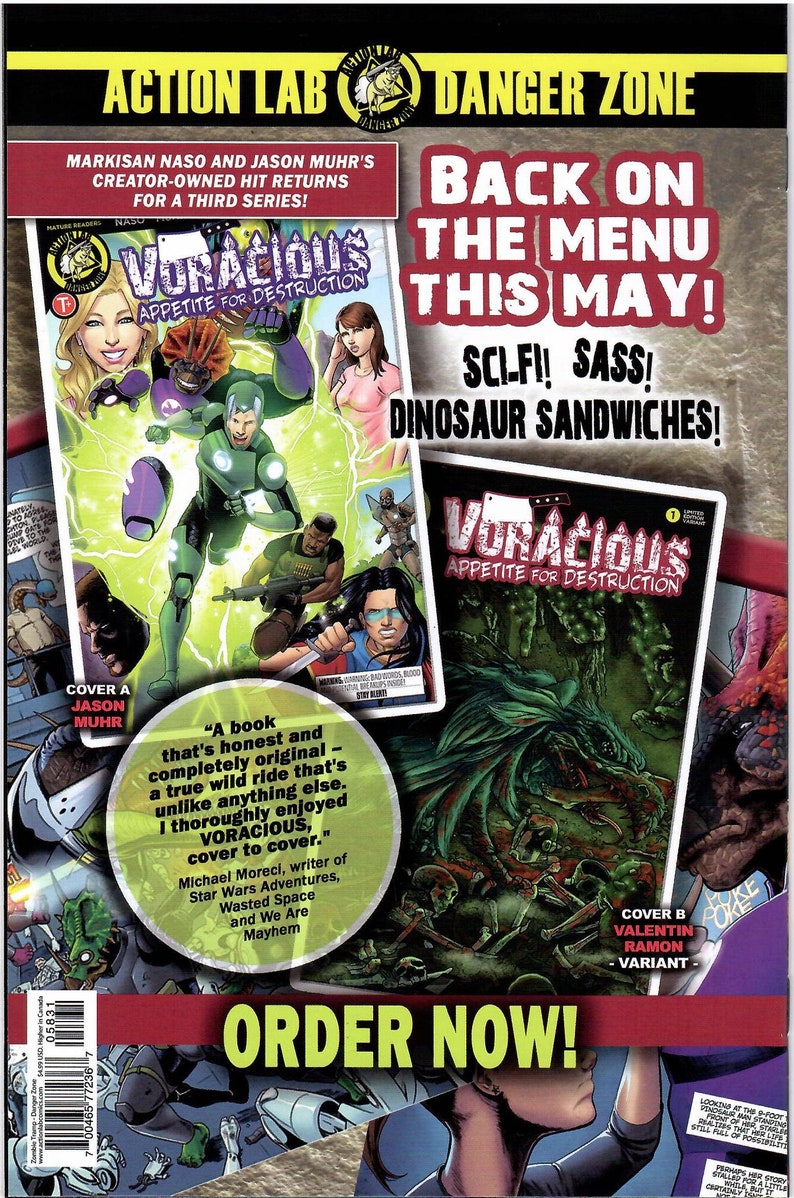 Zombie Tramp Ongoing 58 CVR C Bill Mckay Variant VF/F Condition mature ...