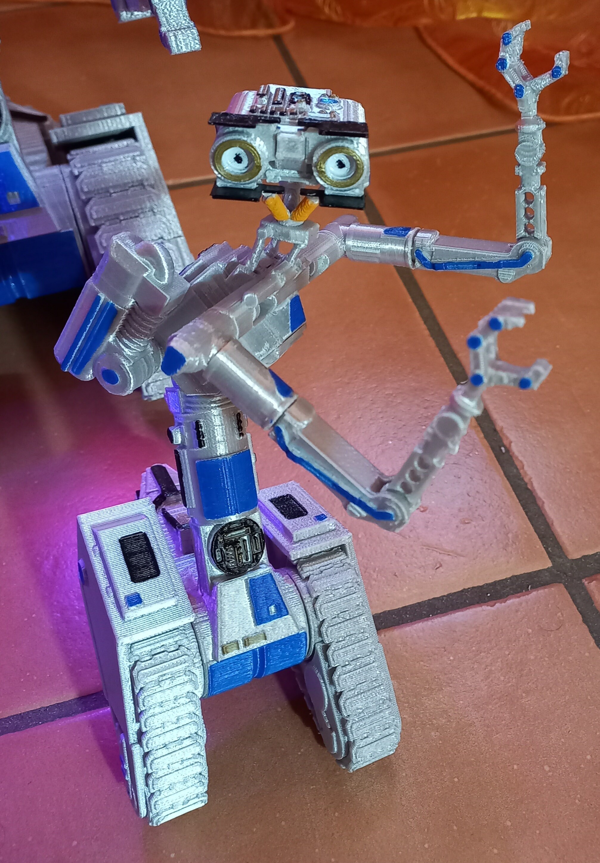 Johnny 5 Short Circuit Robot 20 Cm Short Circuit 8 Inch | Etsy