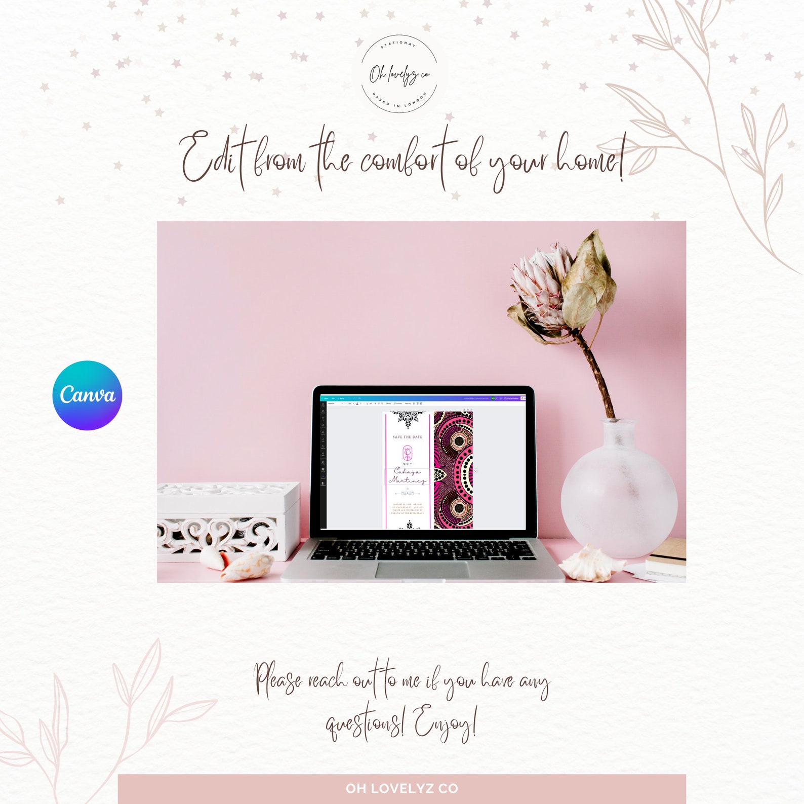 Modern African Birthday Invitation Template | Mobile Invitation ...
