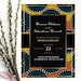 African Ankara Wedding Invitation Template | Nigerian Theme Wedding ...
