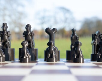 Dog Chess Gift | Etsy