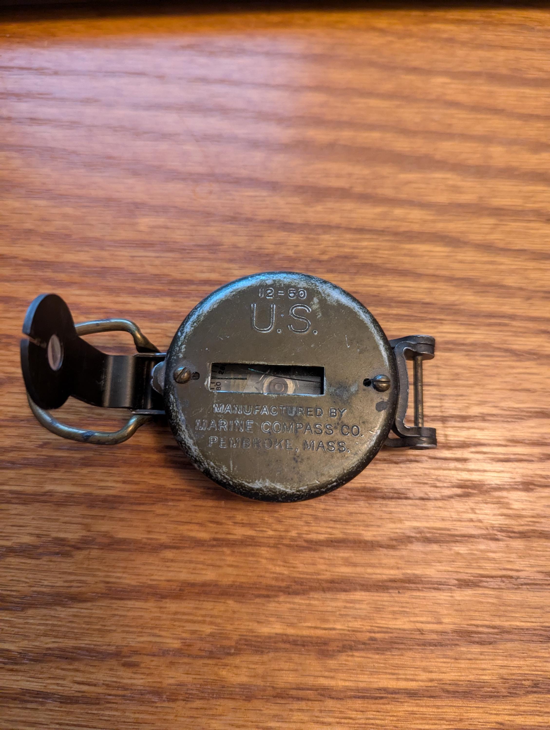 Vintage US Military Compass From the Korean War - Etsy
