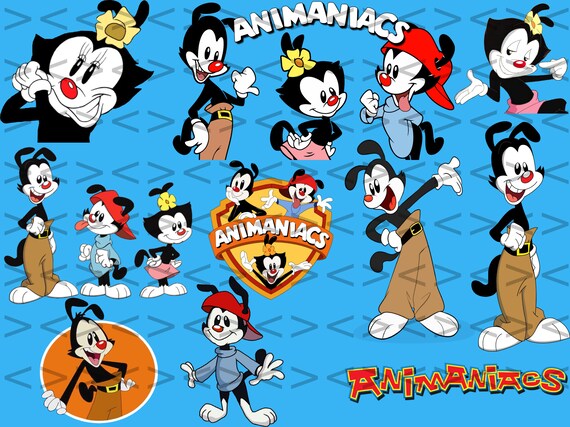 Animaniacs Instant Download Cartoon SVG Outline Cartoon SVG - Etsy