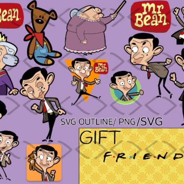 Mr Bean - Etsy