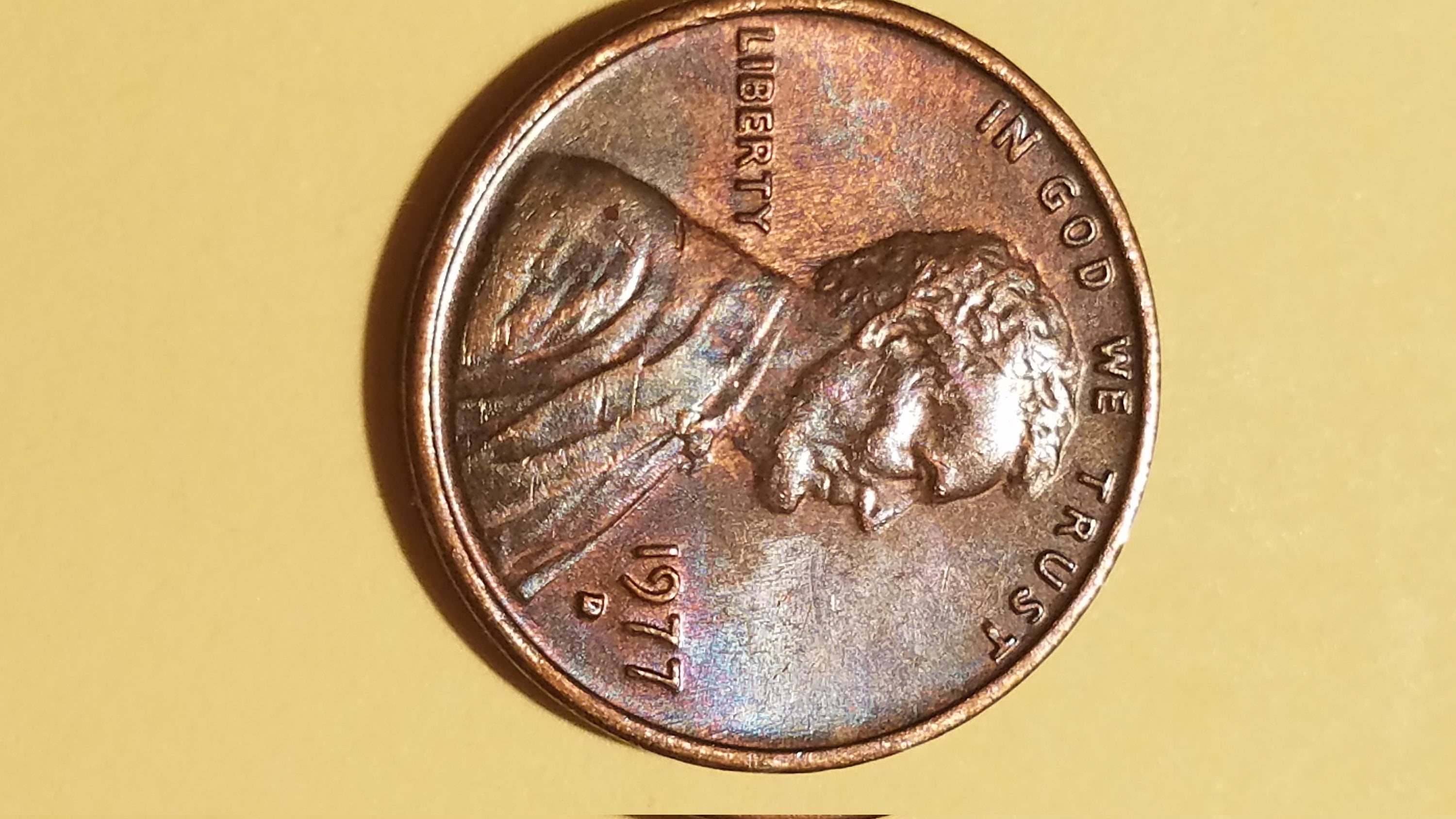 1977 Penny Double Dye Error Penny - Etsy