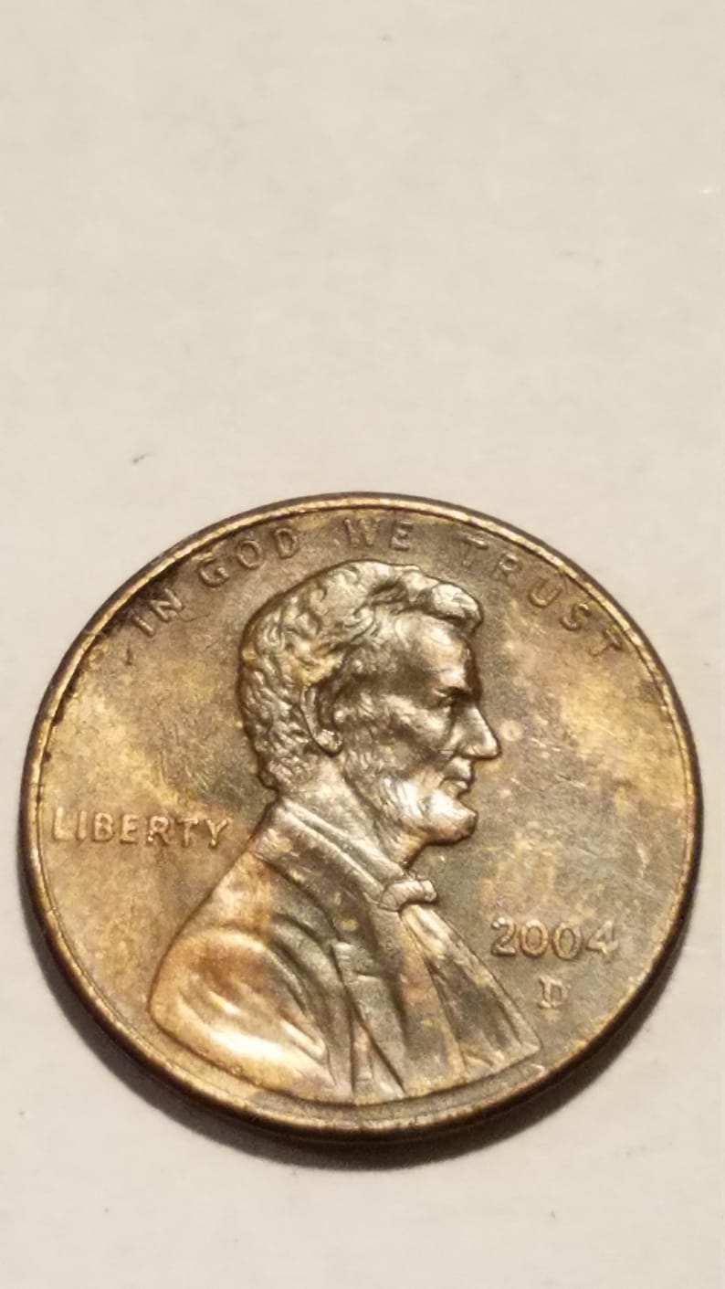 Extremely Rare MULTI DYE ERROR Penny 2004 - Etsy