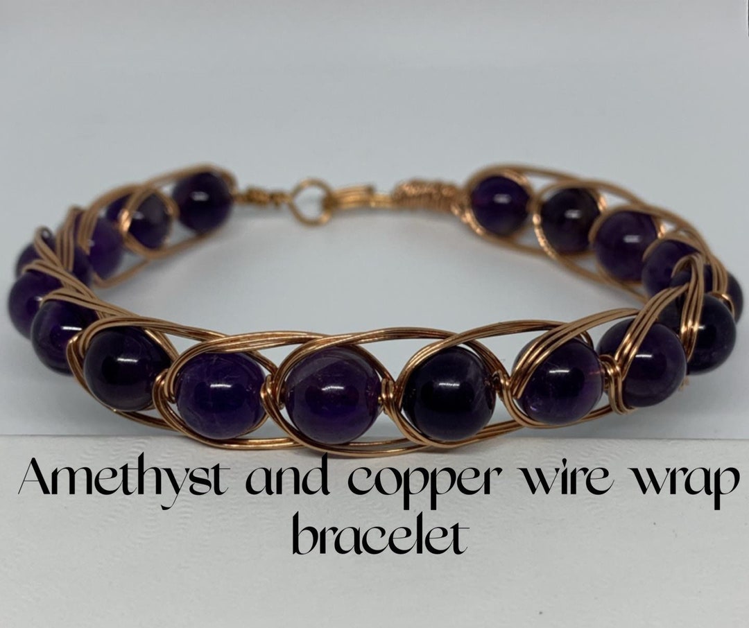 Beautiful Handmade Wire Wrap Bracelets - Etsy