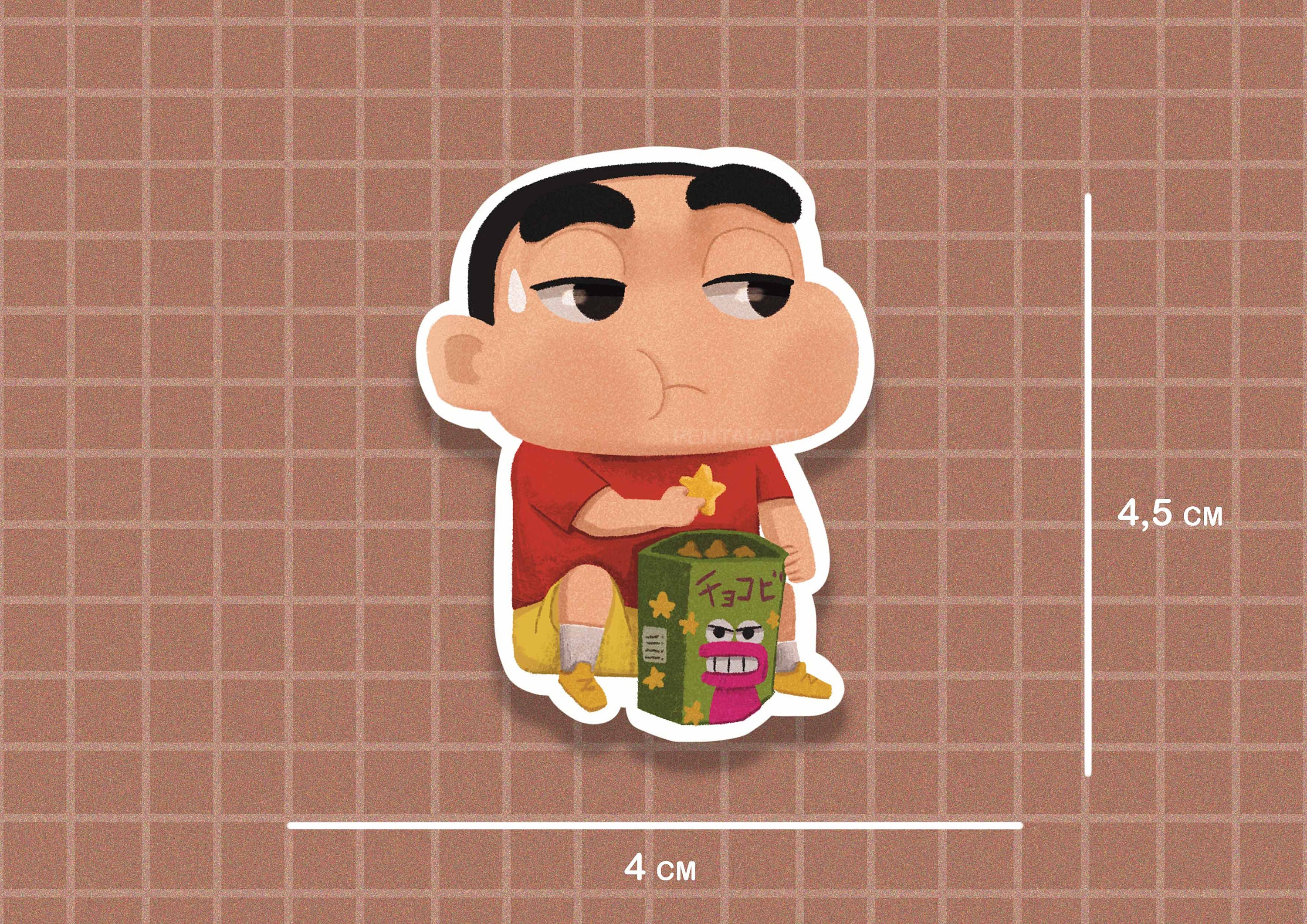 Shinchan Pack Sticker for Laptop / Sticker Anime Decoration - Etsy