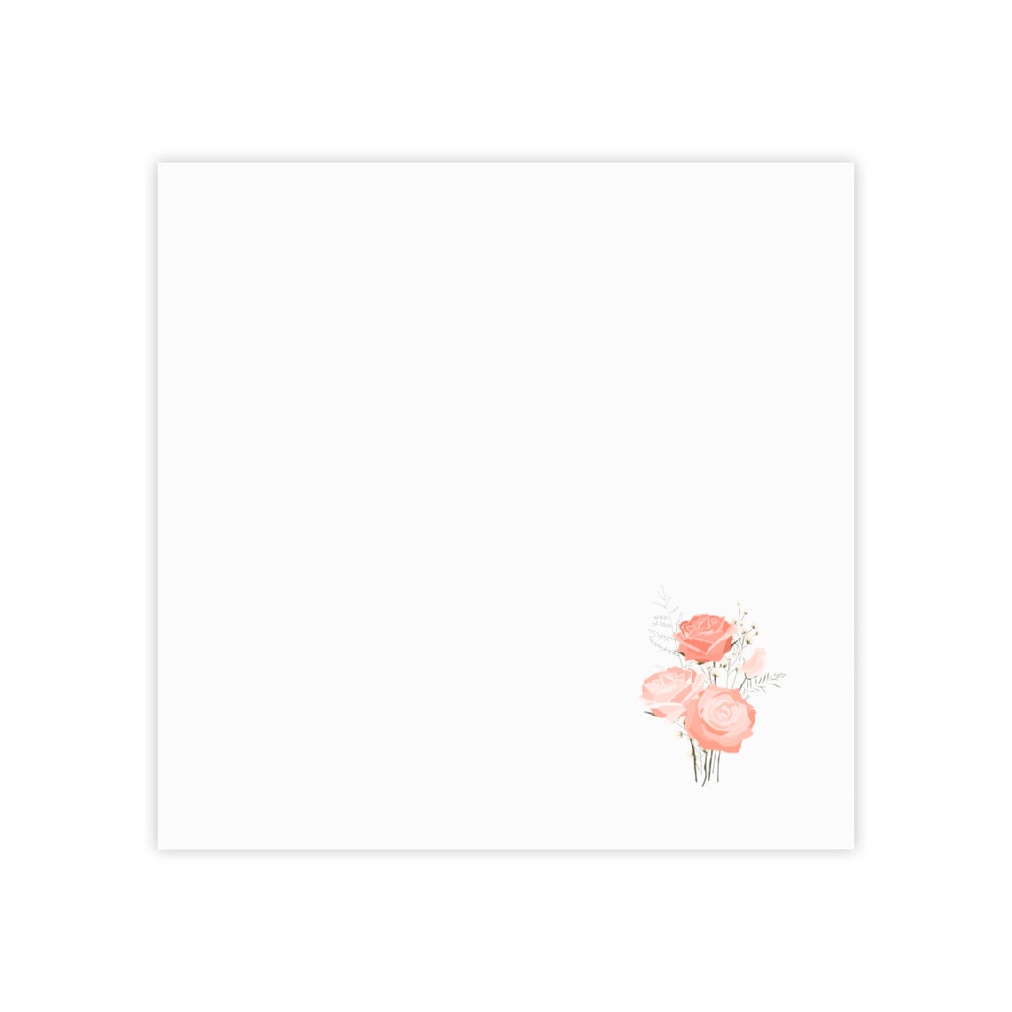 Rose Roses Post-it Note Pads - Etsy