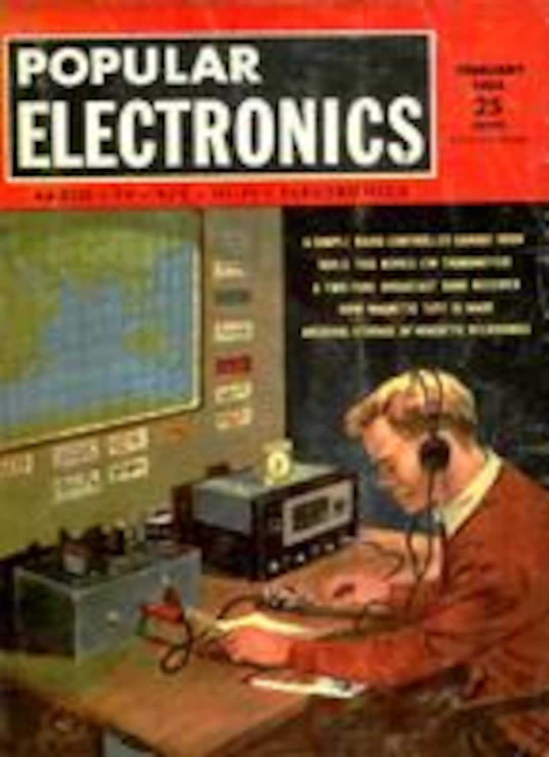 PDF Complete Set of 570 Popular Electronics Magazine Digital File 1954 ...