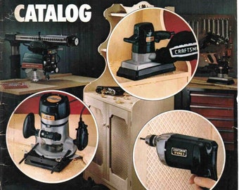 1972 Sears Craftsman Power and Hand Tool Catalog Download Only - Etsy