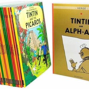 The Adventures of Tintin Boxset 23 Books Collection by Herge NEW ...