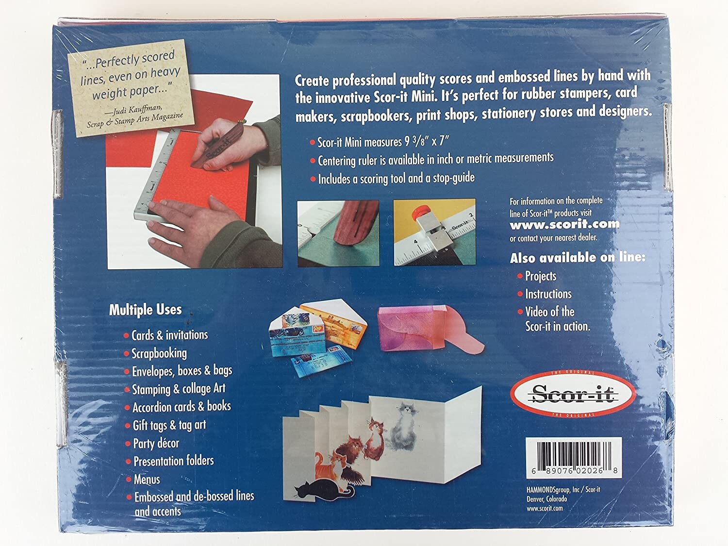 Scor It Mini Scoring Board 9 3/8 X 7" FREE SHIPPING - Etsy