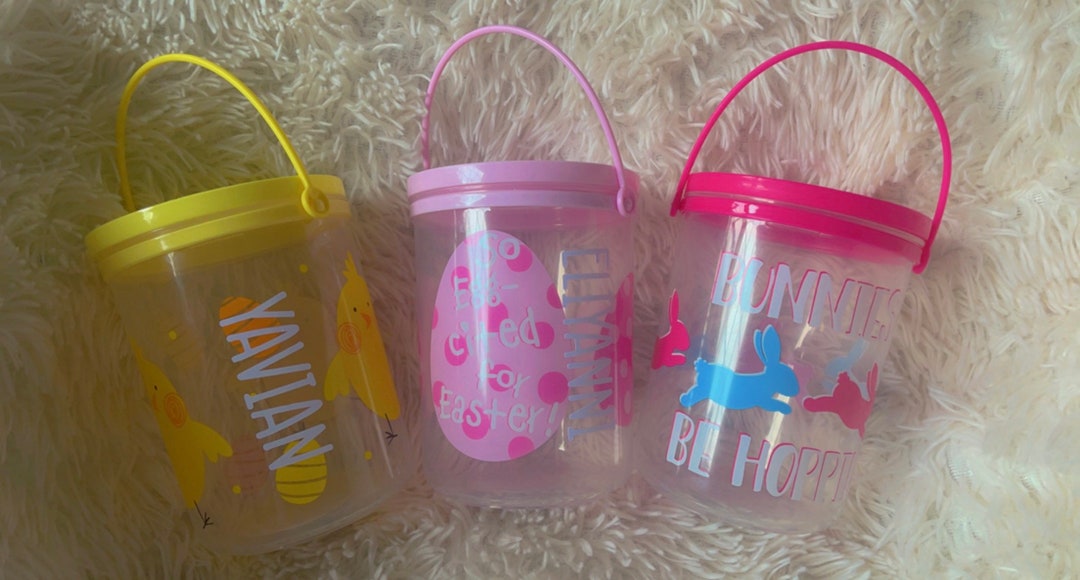 Personalized Easter Candy Containers - Etsy