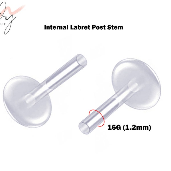 Plastic Labret - Etsy