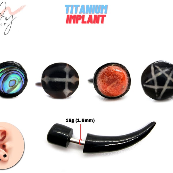 Fake Plugs - Etsy