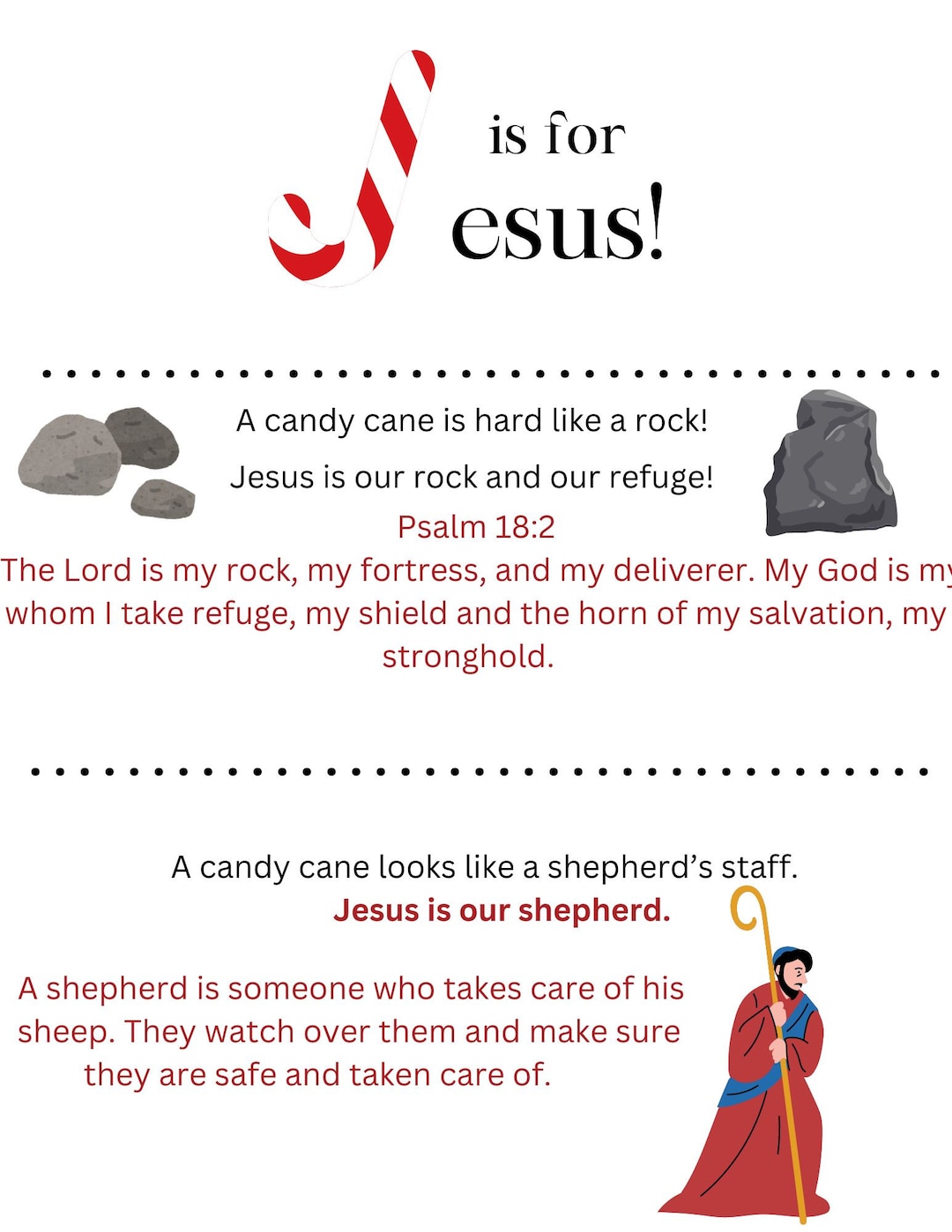 J is for Jesus - Lesson Plan for Elementary School - Etsy