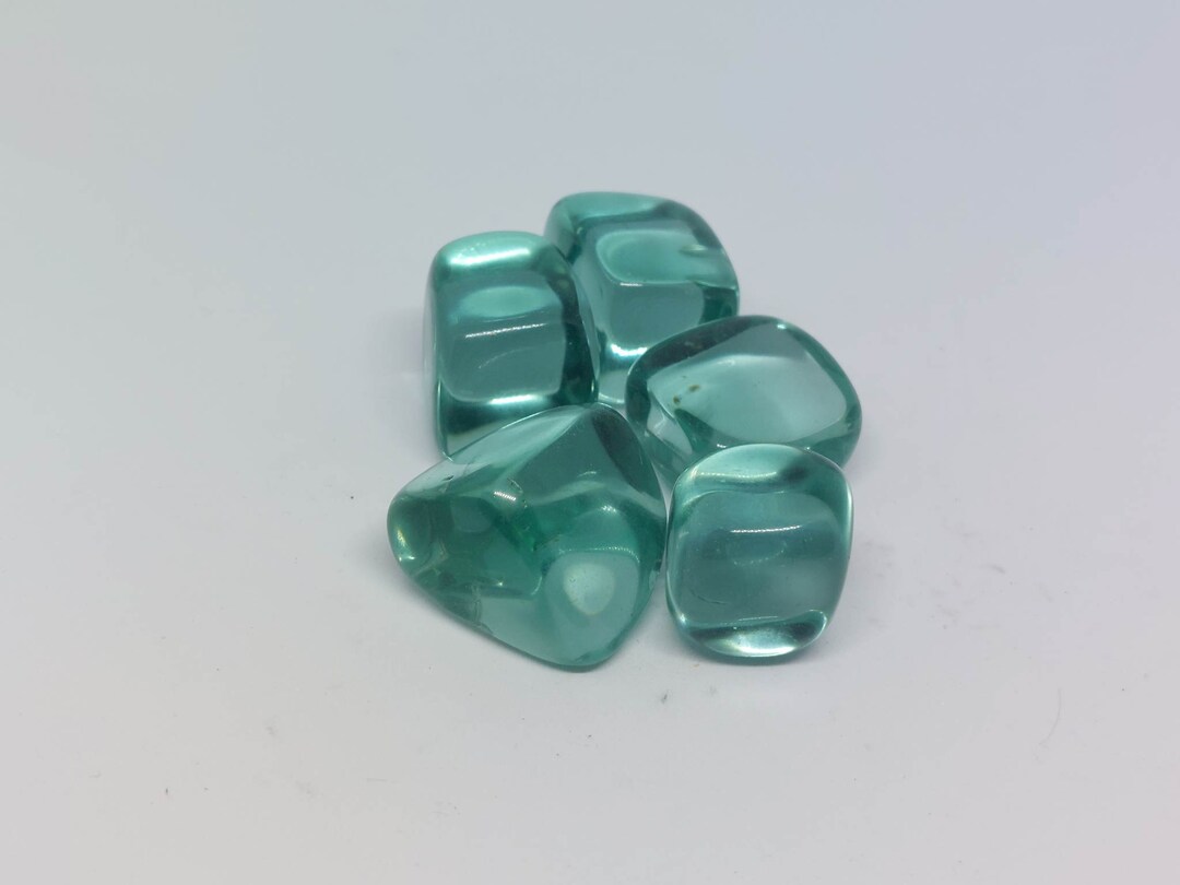 Small Blue Obsidian Crystal Tumble Stone - Etsy UK