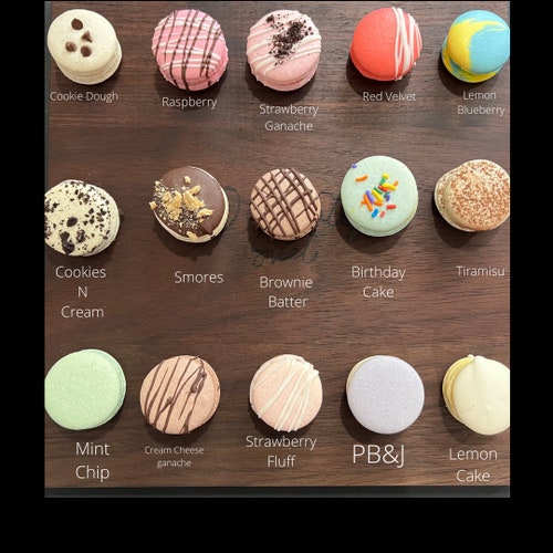 Build a Pack French Macarons Pick 12 - Etsy
