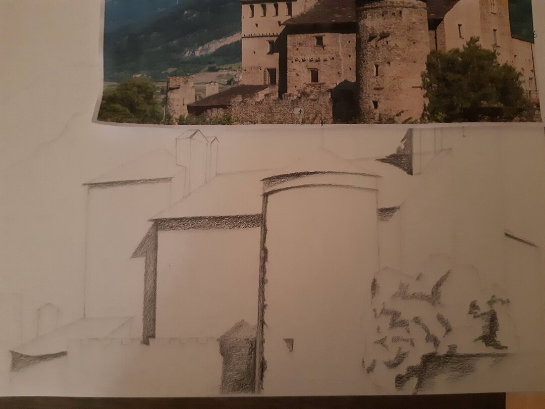 Pencil Drawing Process - Etsy