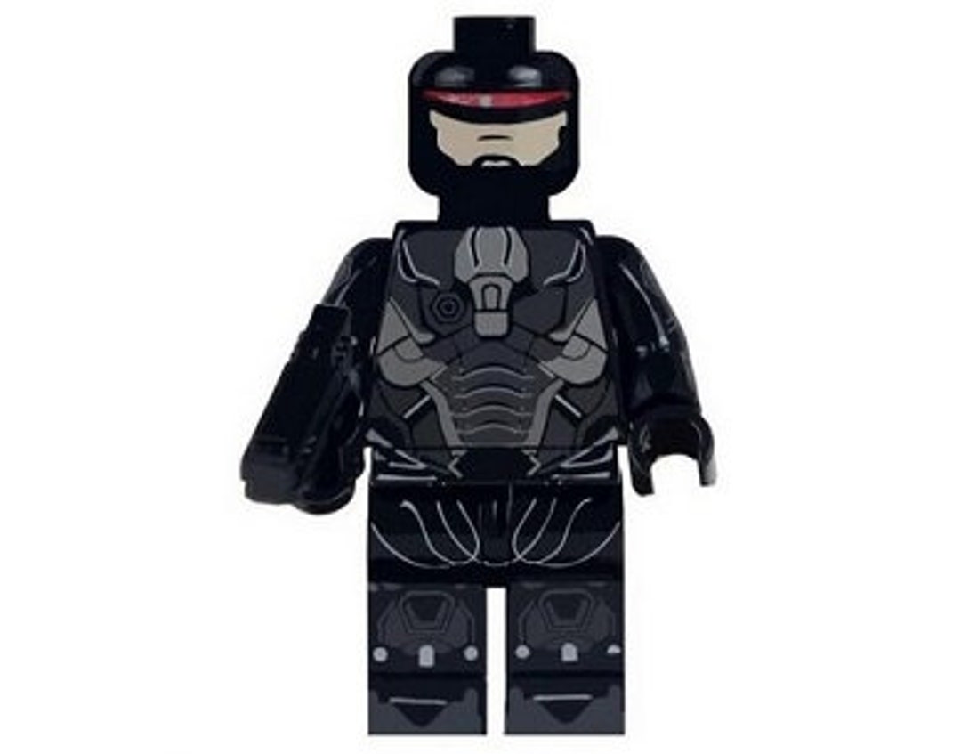 Custom Robocop Minifigure. Printed on LEGO Parts - Etsy